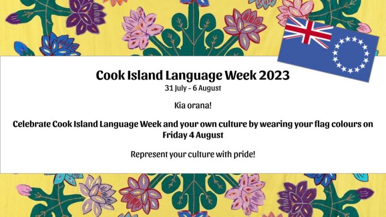 Cook Island Language week 2023 – Birkdale Primary School